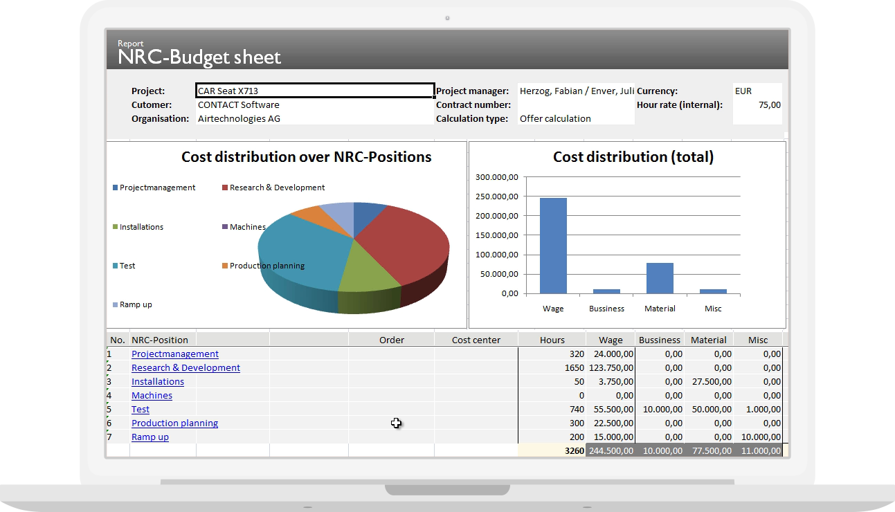 Product Costing | CONTACT Software